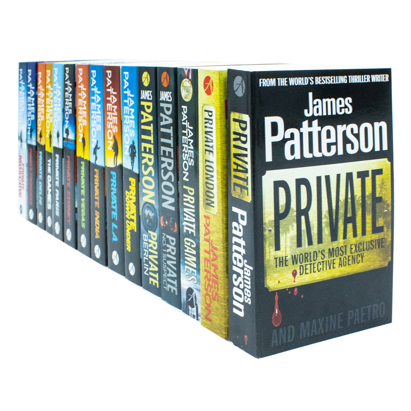 James Patterson Private Series 1-15 Books Collection Set (Private, Lon ...