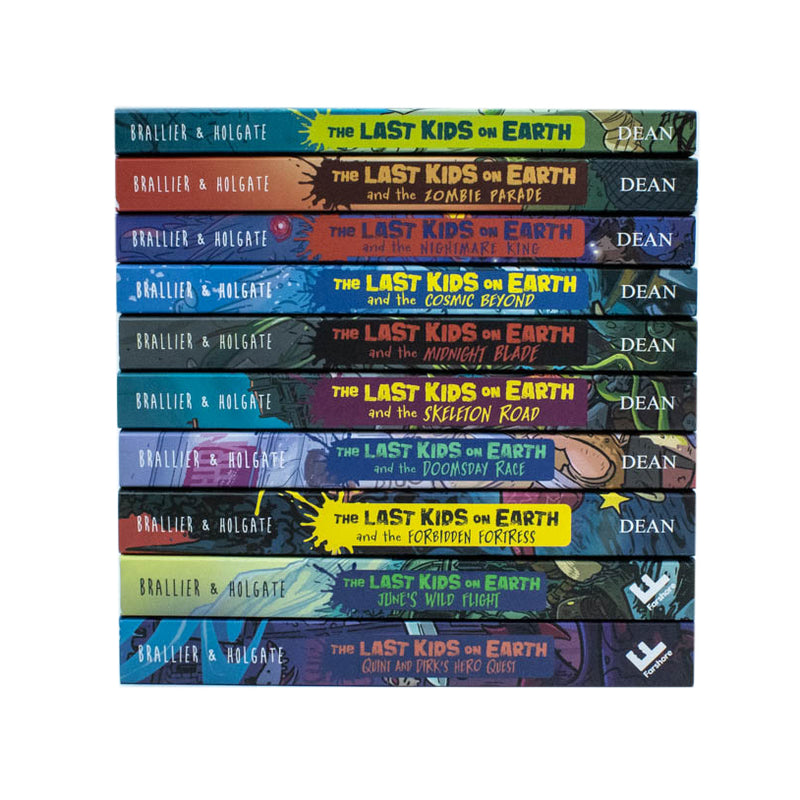 The Last Kids on Earth Series 10 Books Collection Set By Max Brallier ...