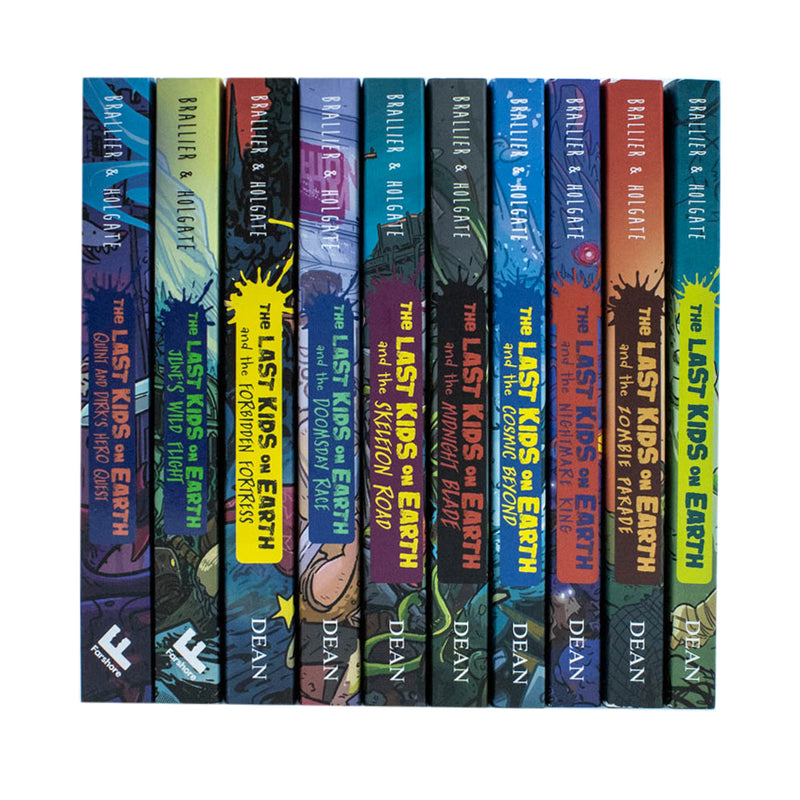 The Last Kids on Earth Series 10 Books Collection Set By Max Brallier ...