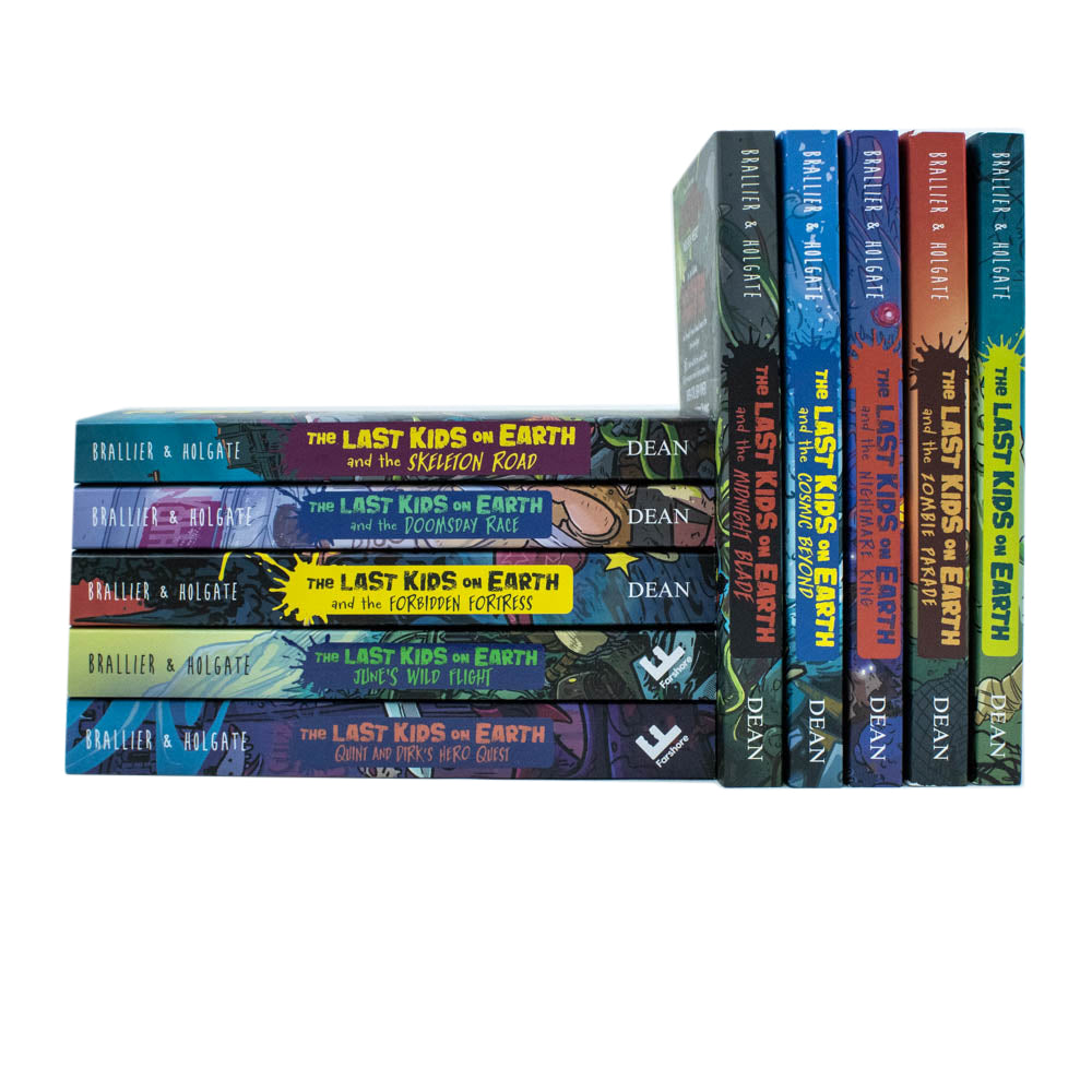 The Last Kids on Earth Series 10 Books Collection Set By Max Brallier ...