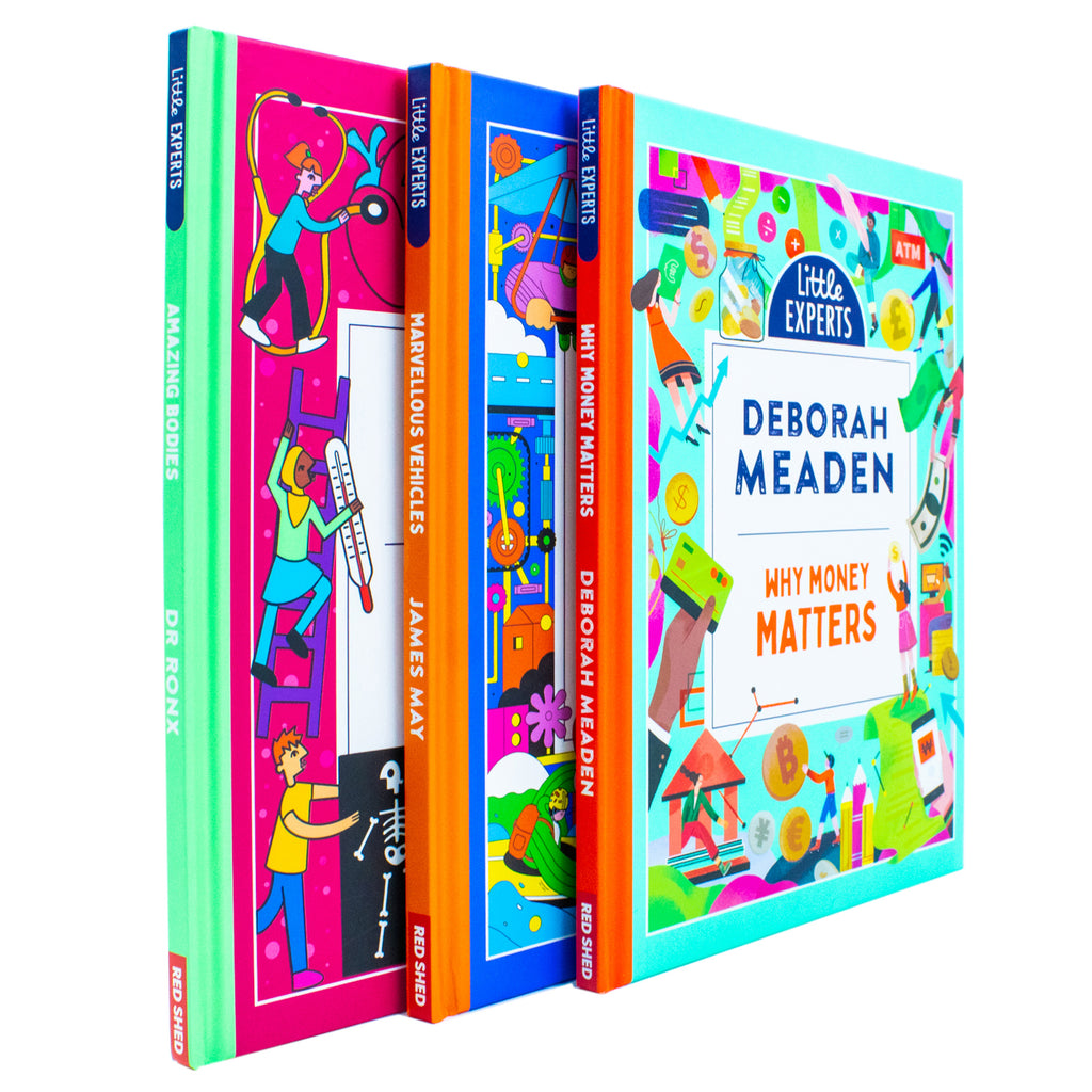 Little Experts Series 3 Books Collection Set By James May, Dr Ronx & D ...