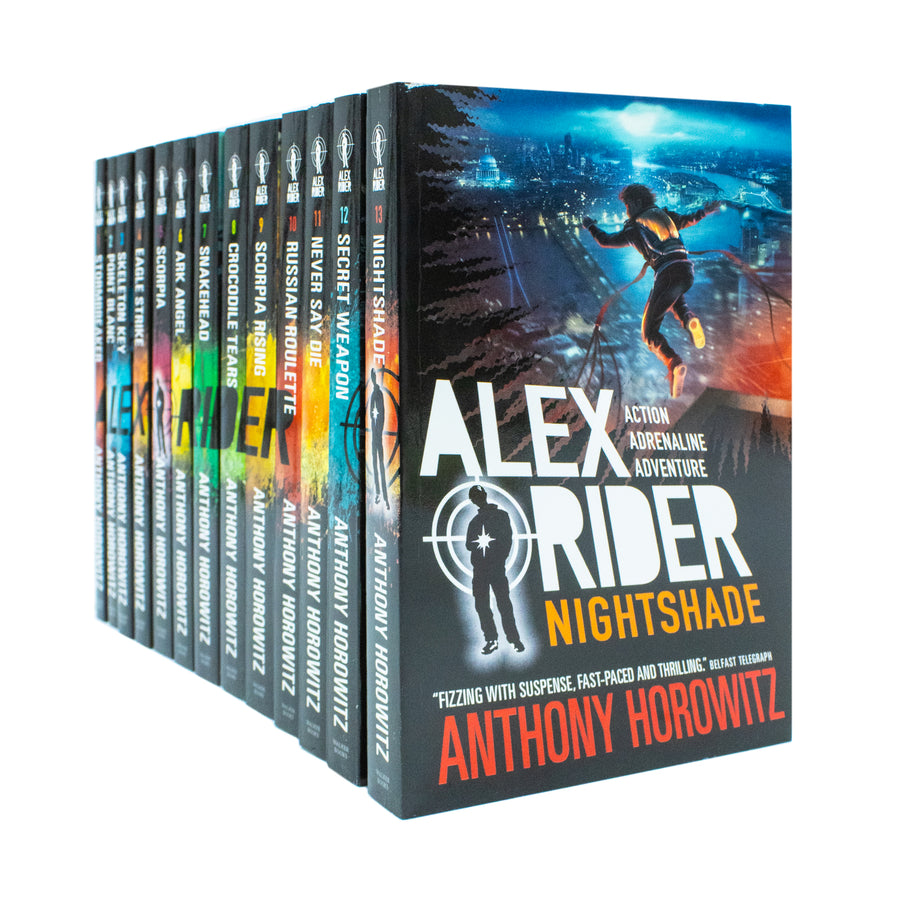 Alex Rider Series 13 Books Collection by Anthony Horowitz – Lowplex Books