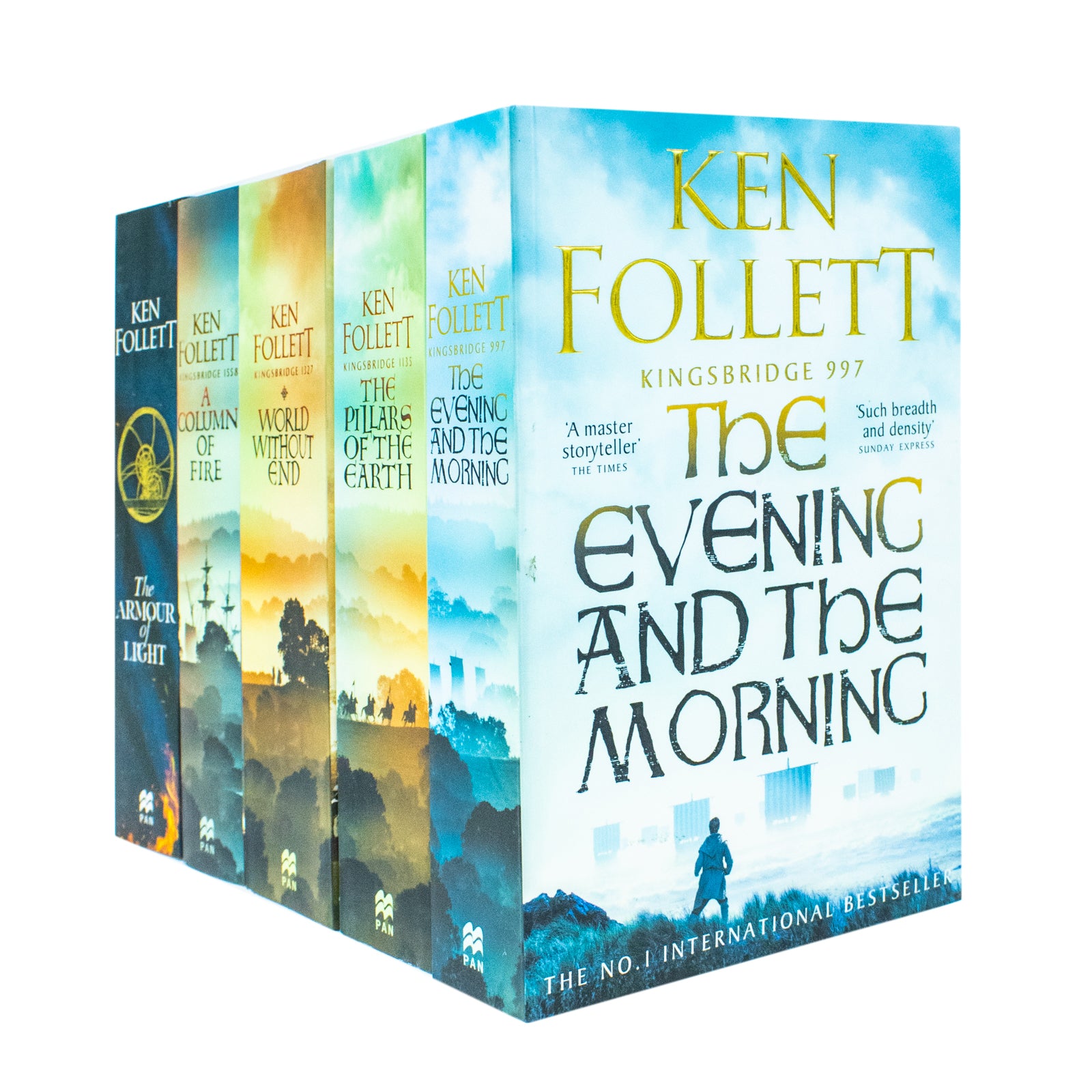 Kingsbridge Novels Collection 5 Books Set By Ken Follett (The Pillars ...
