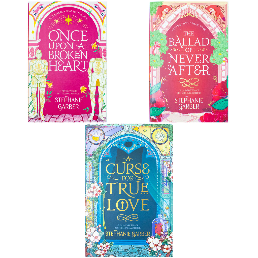 Once Upon a Broken Heart Series 3 Books Collection Set By Stephanie Ga ...