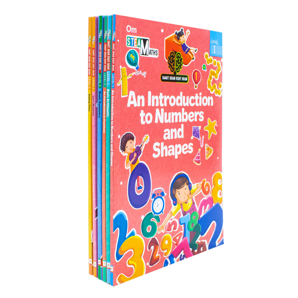 My First MATHS Library Set of 6 Books Collection Set By Shweta Sinha L ...