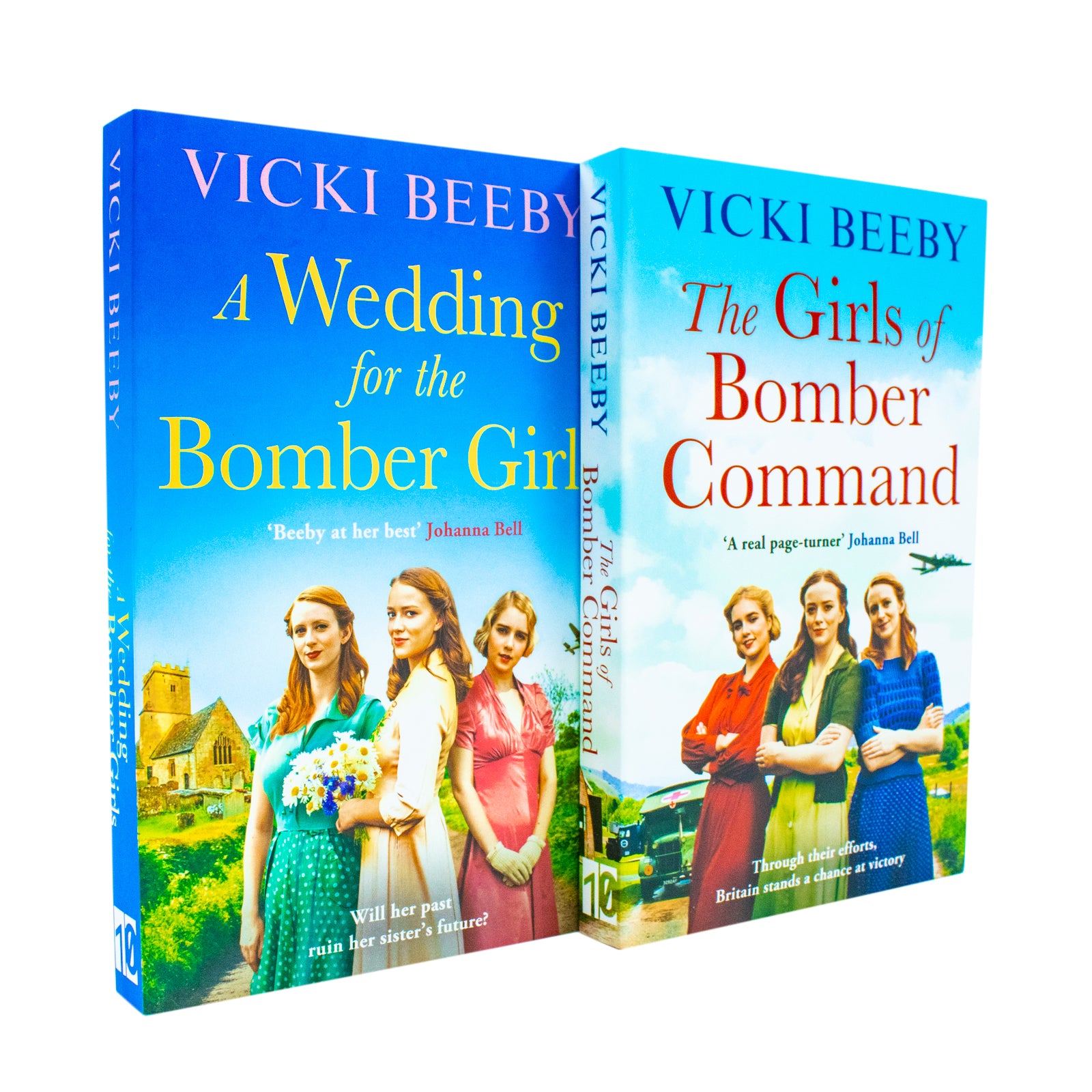Vicki Beeby 2 book set (The Girls of Bomber Command, A Wedding For ...