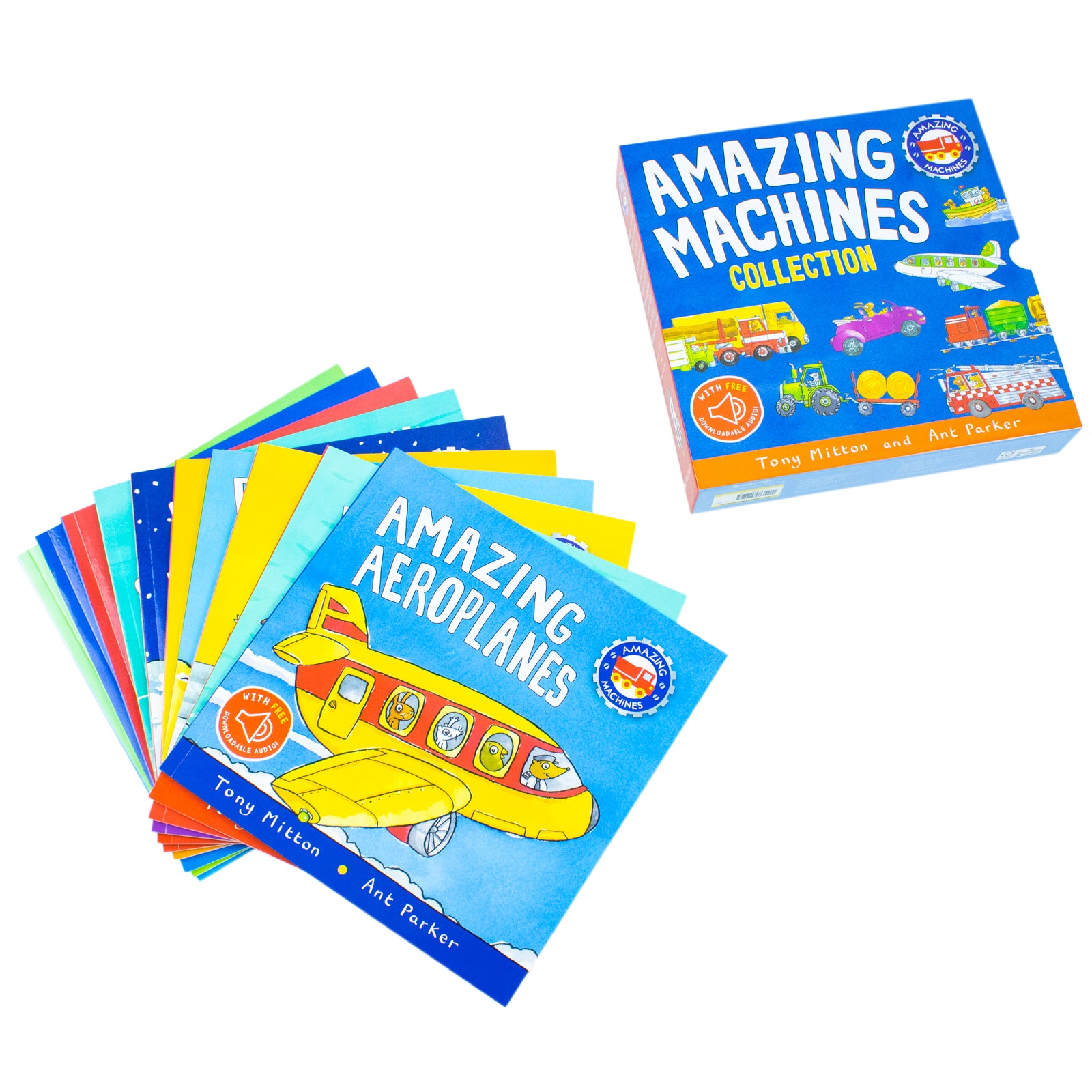 Amazing Machines Truckload Children Collection Tony Mitton 10 Books Bo ...