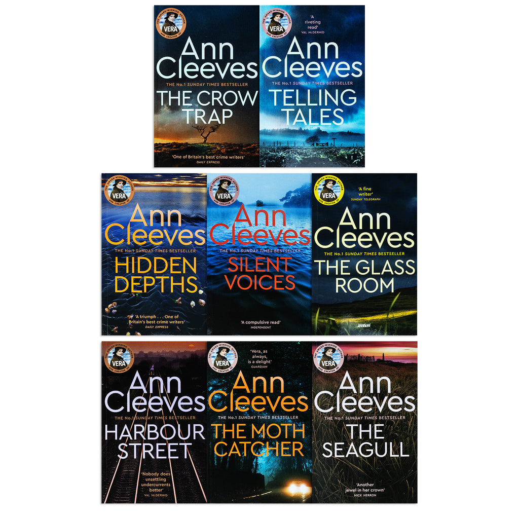 Ann Cleeves Vera Stanhope Series - 8 Book Collection Set for Ages 12 ...