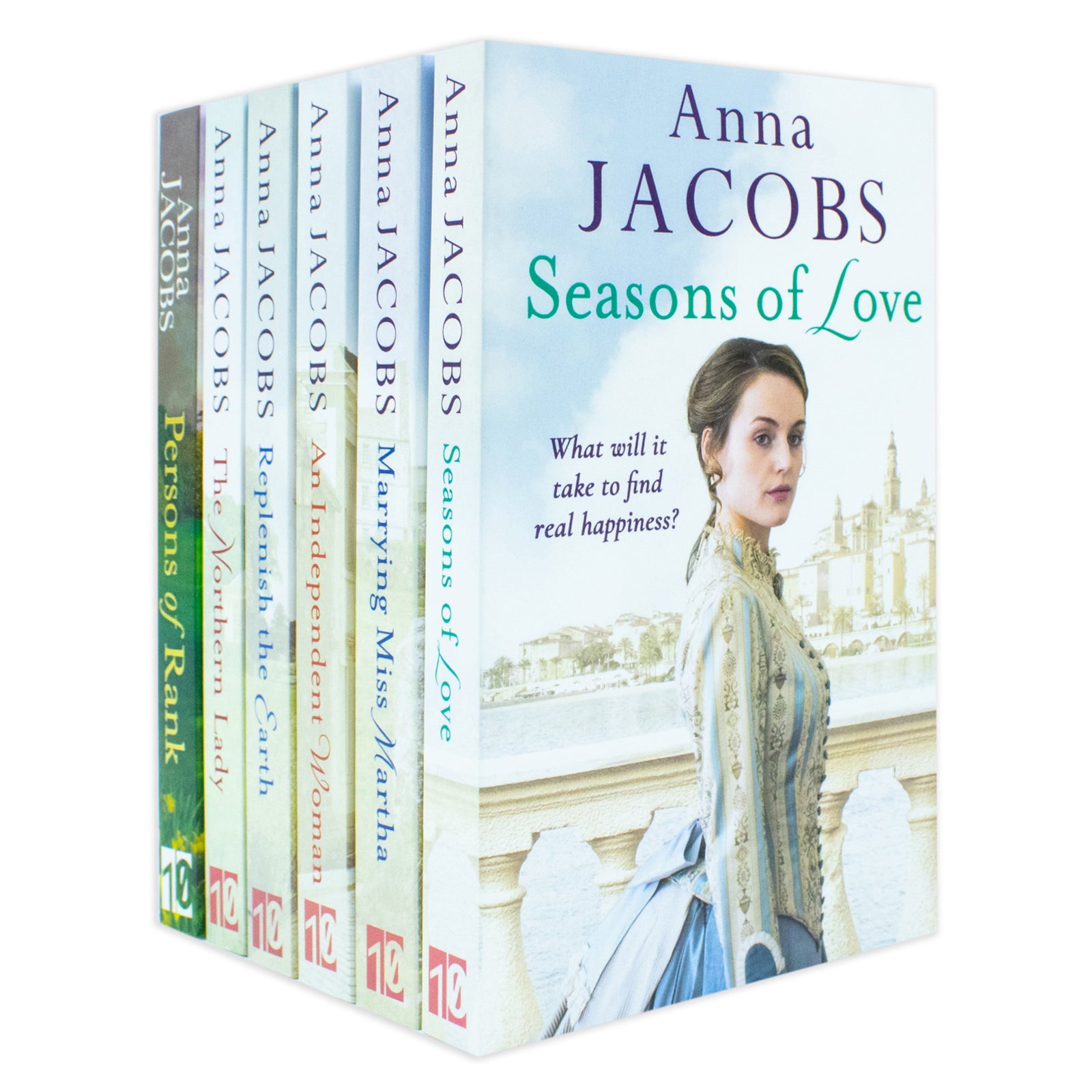 Anna Jacobs 6 Books Set Collection (Seasons of Love, Marrying Miss Mar ...