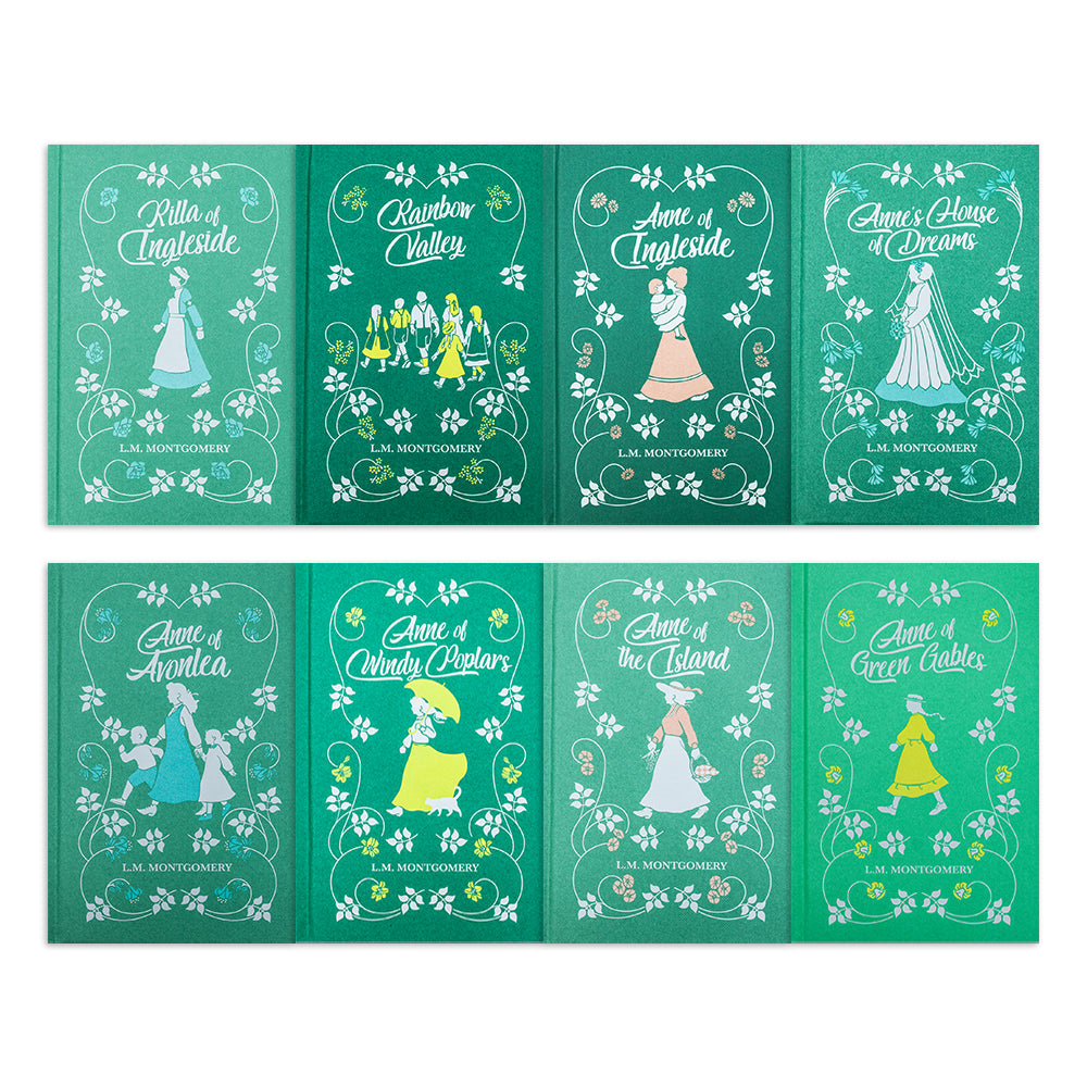 The Complete Collection Anne Of Green Gables 8 Books Hardcover Set ...