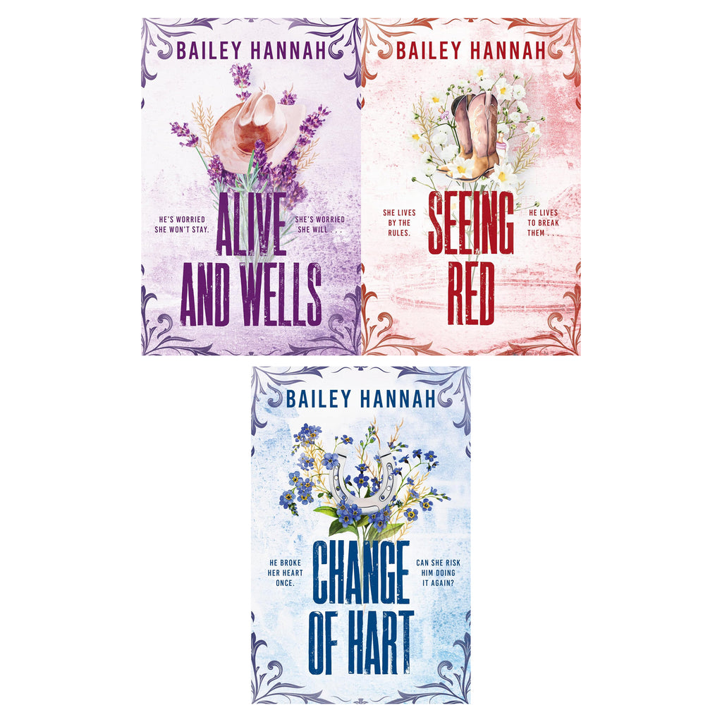 Wells Ranch Series 3 Book Set by Bailey Hannah - Alive and Wells, Seei ...