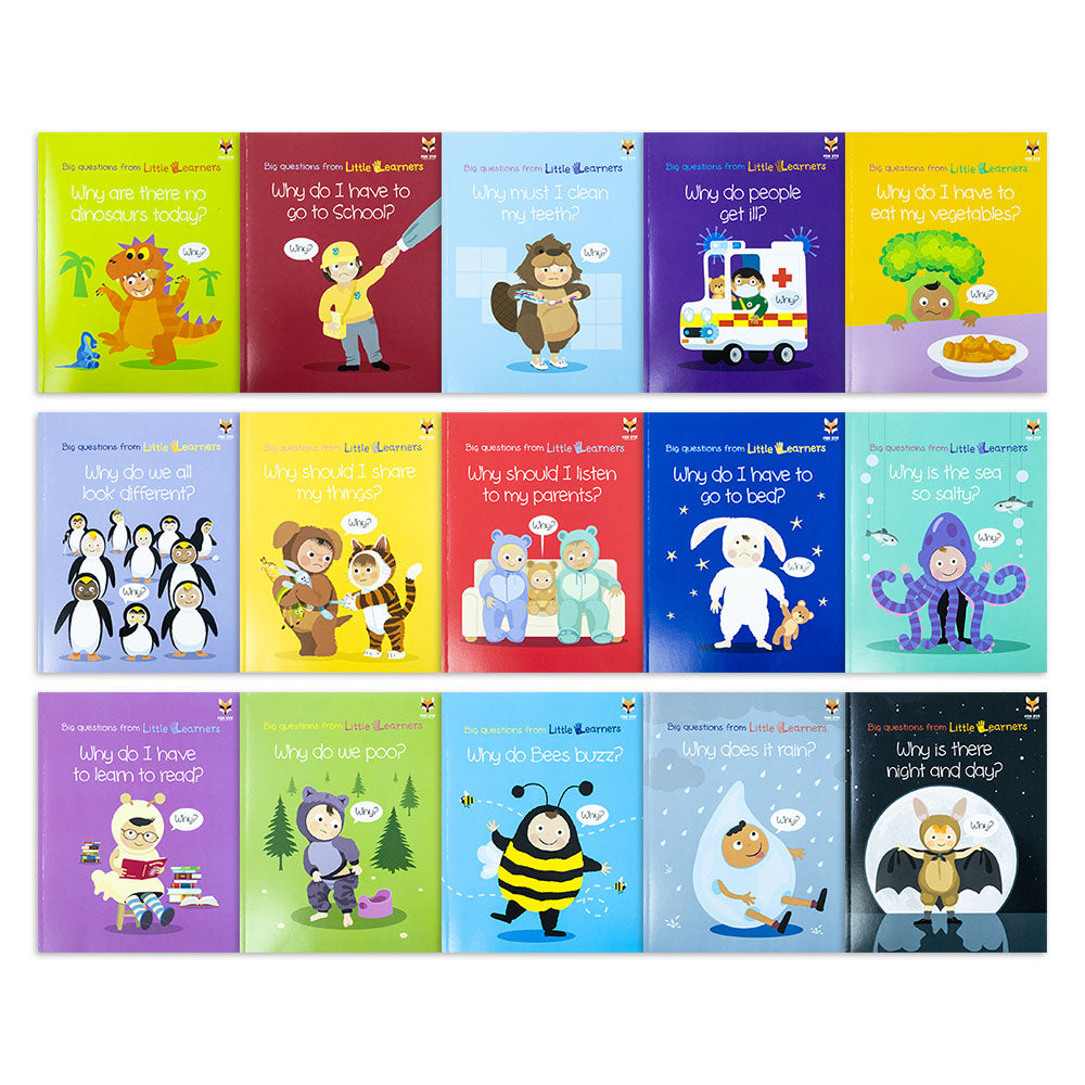 Big Questions from Little Learners 15 Book Collection Box Set – Lowplex