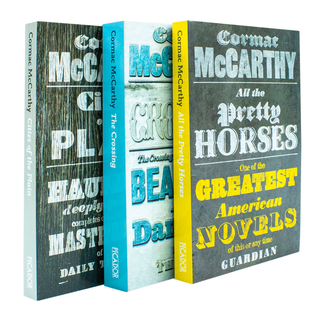 Border Trilogy 3 Books Collection by Cormac McCarthy in Paperback ...
