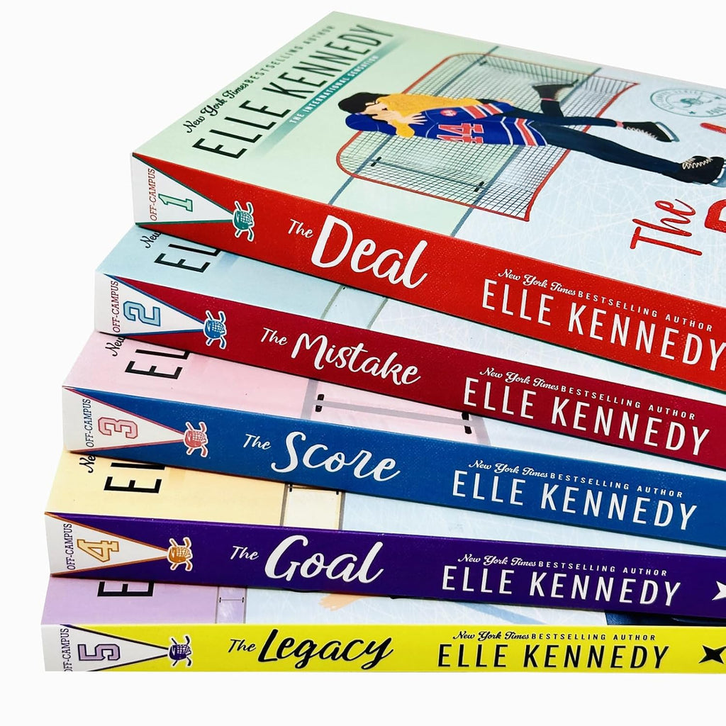 Elle Kennedy Off Campus Series 5 Books Collection Set (The Deal, Mista ...