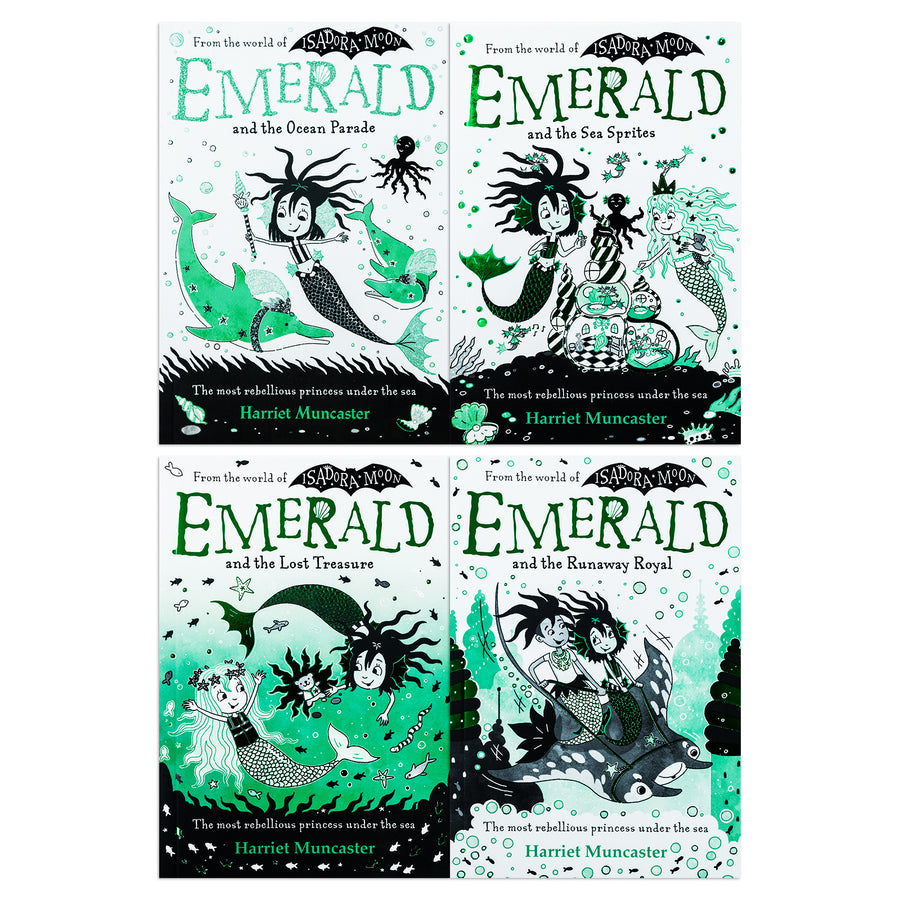 Emerald Series World Of Isadora Moon 4 Books Collection Set By Harriet ...