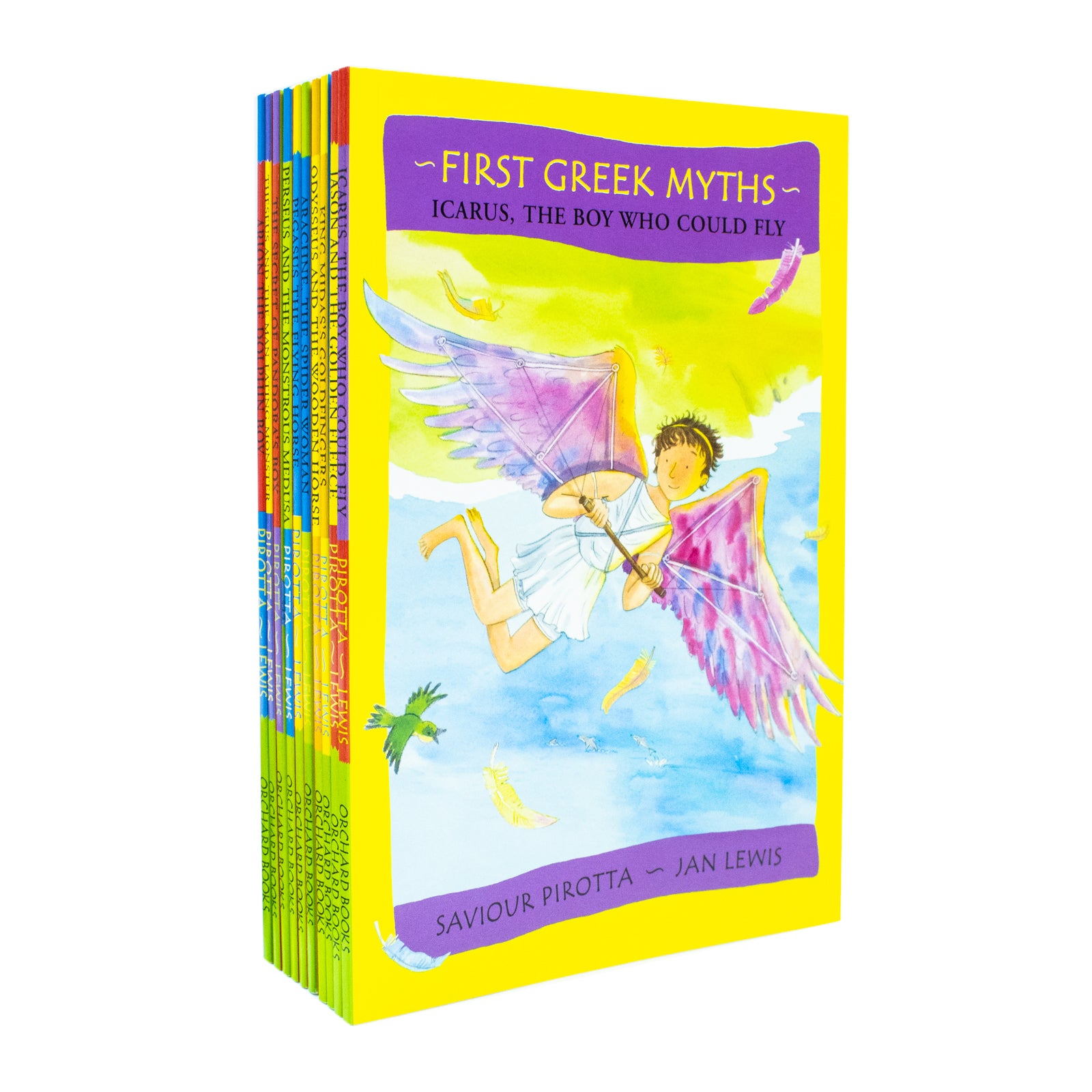 First Greek Myths Series 10 Books Collection Set by Saviour Pirotta, J ...