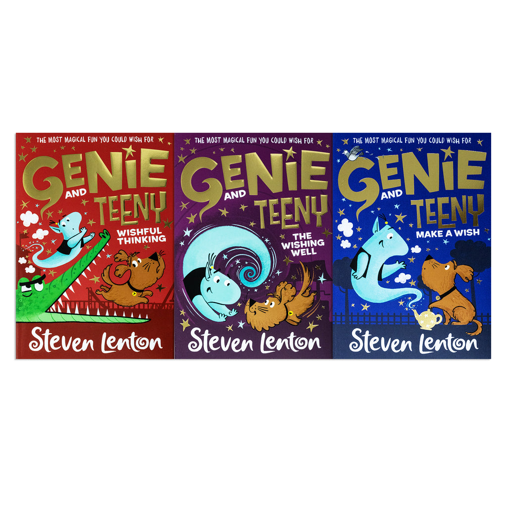 Genie and Teeny Series 3 Books Collection Set By Steven Lenton – Lowplex