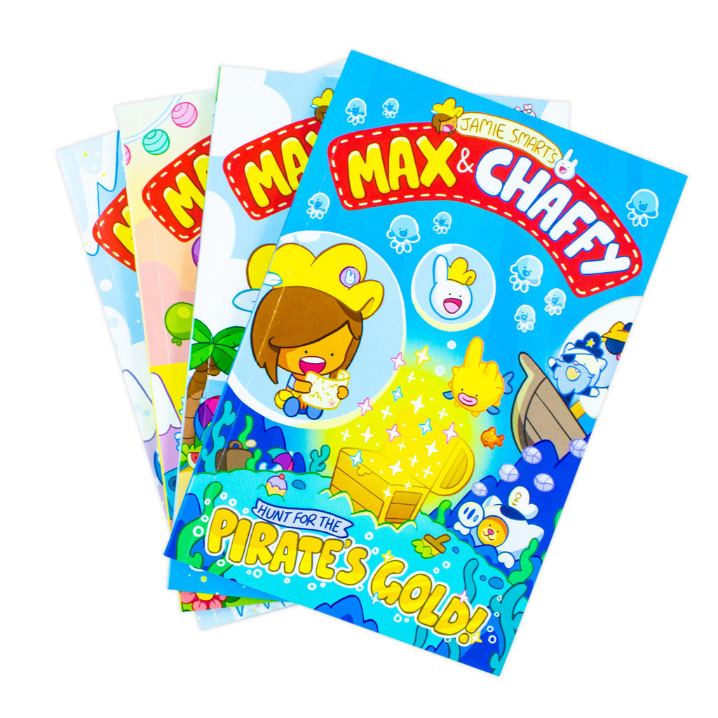 Max and Chaffy Series by Jamie Smart - 4 Adventure Books for Kids ...