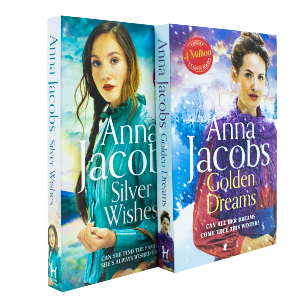 Anna Jacobs Jubilee Lake Series 2 Books Collection Set (Silver Wishes ...