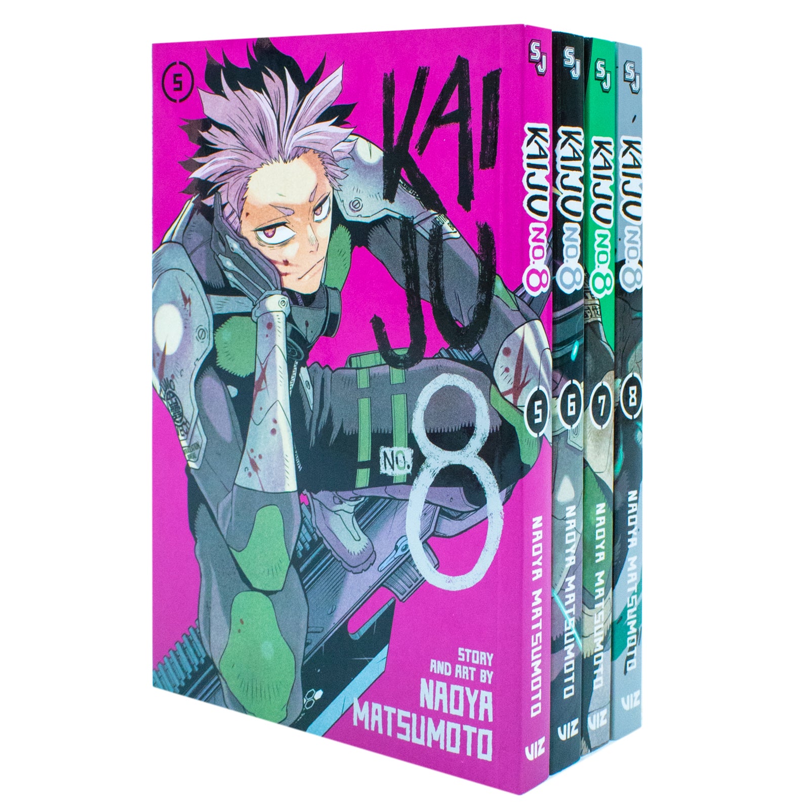 Kaiju No. 8 Vol 5-8: Collection 4 Books Set By Naoya Matsumoto – Lowplex