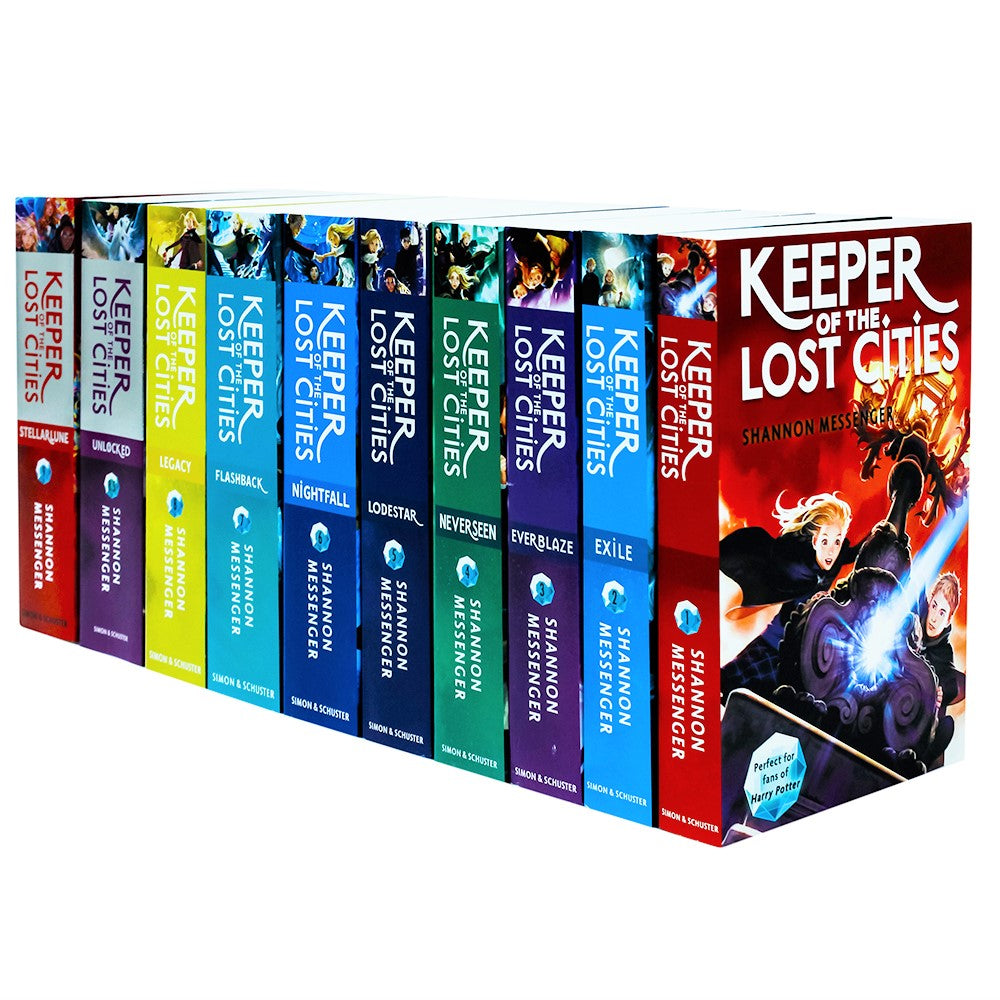 Keeper of the Lost Cities Collection 10 Book Set By Shannon Messenger ...