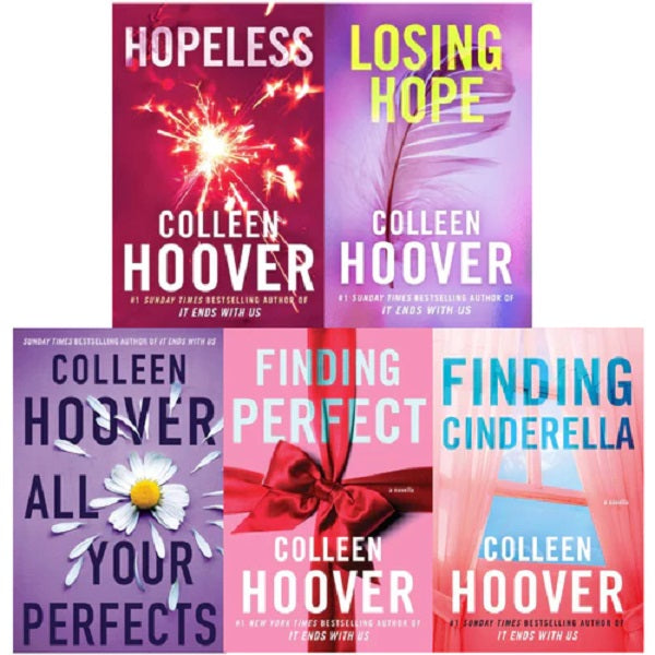 Hopeless Series By Colleen Hoover 5 Books Collection Set (Losing Hope ...