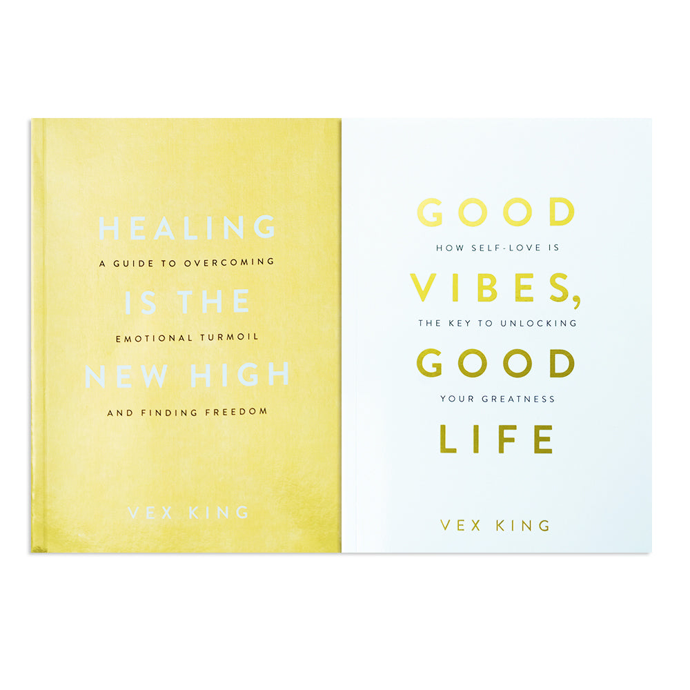 The Golden Vex King Collection 2 Books ( Healing is the New High, Good ...