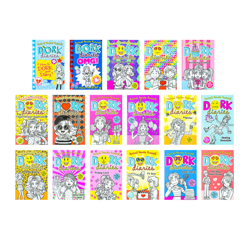 Dork Diaries 17 Book Set Collection By Rachel Renee Russell – Lowplex Books