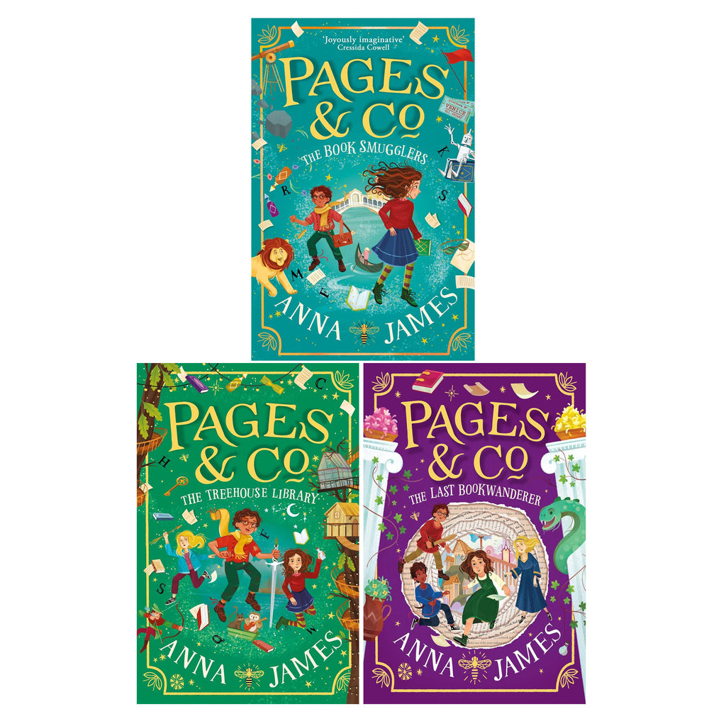 Anna James Pages & Co: 3 Book Collection for Kids Age 8+ – Lowplex Books
