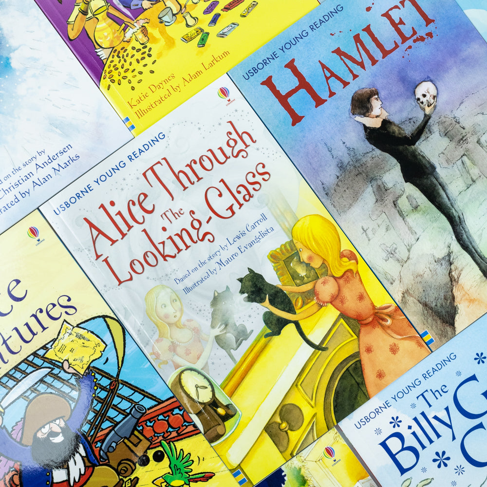 Usborne Young Readers Collection: 40 Books Box Set in Paperback ...