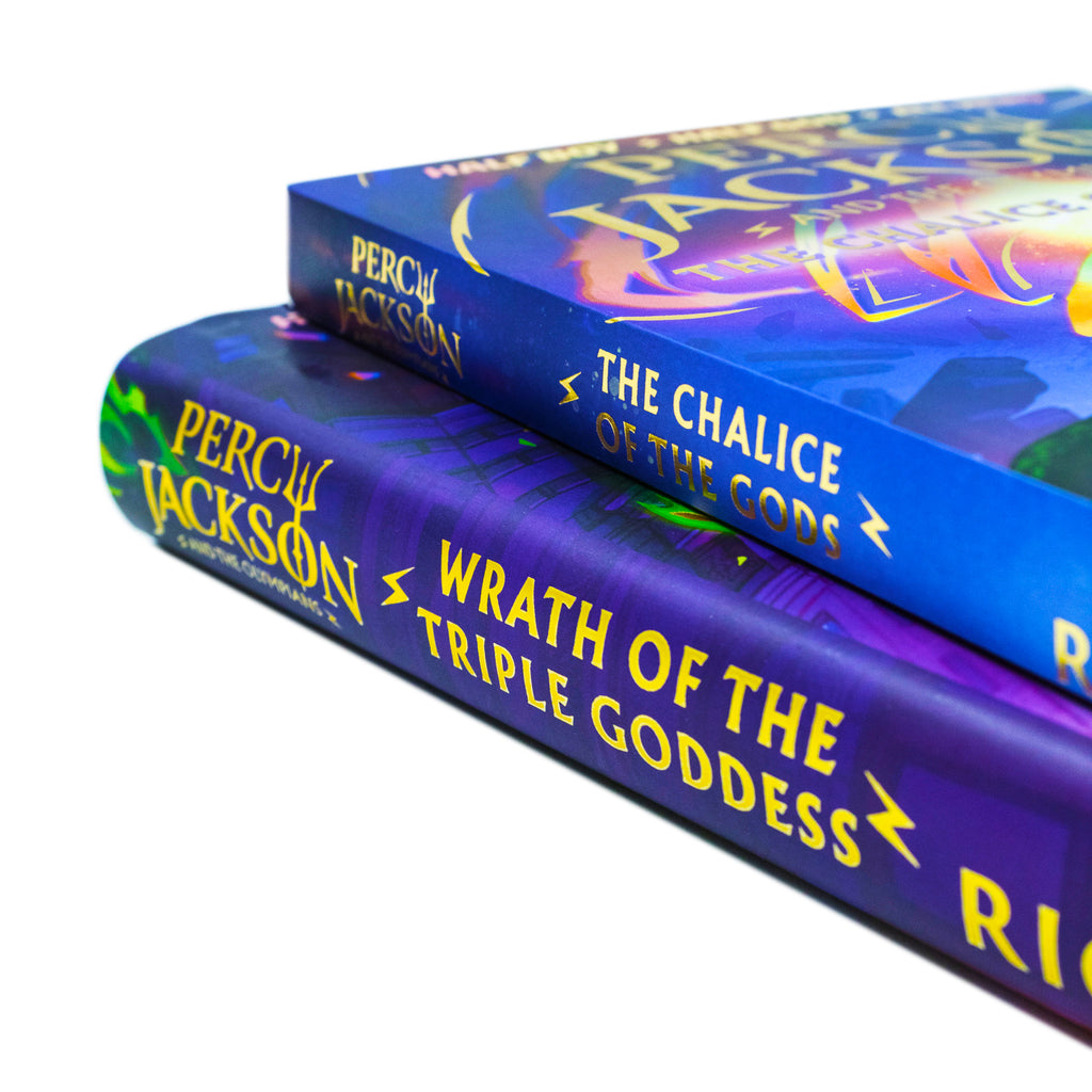 Percy Jackson and the Olympians Series 2 Books Collection Set By Rick ...