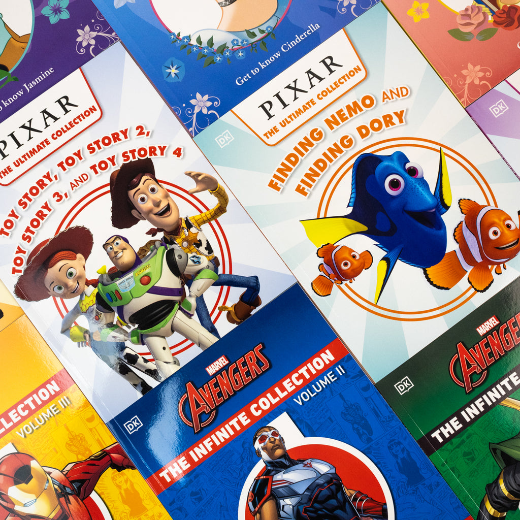 Bulk Buy New Children's Fiction Collection 24 Book Set By DK (Marvel A ...