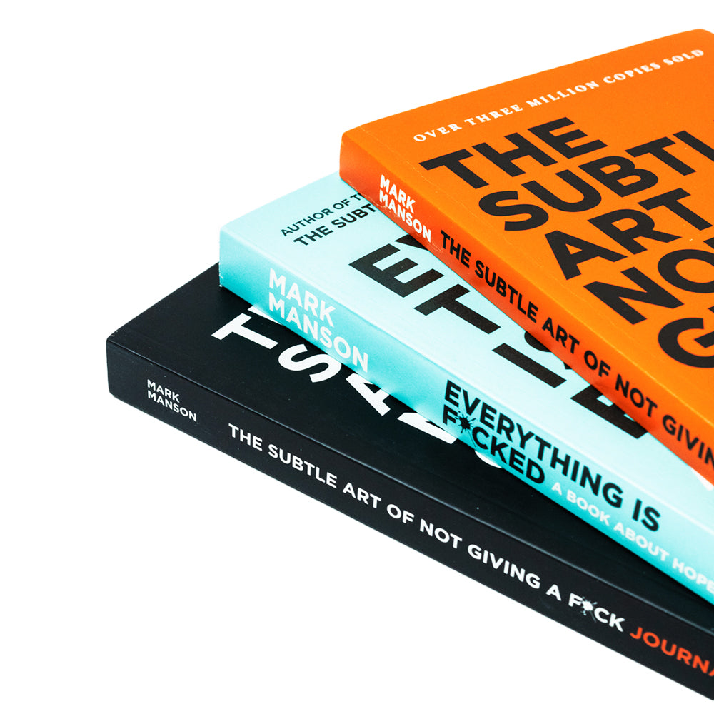 Mark Manson Collection Books Set (The Subtle Art Of Not, 06/05/2024