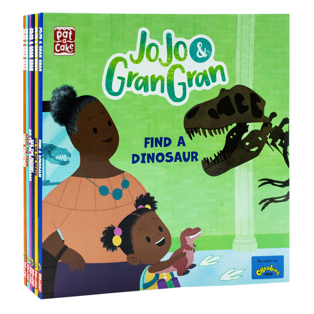 Jojo & Gran Gran Collection 6 Books Set By Pat-a-Cake ( Find a Dinosau ...