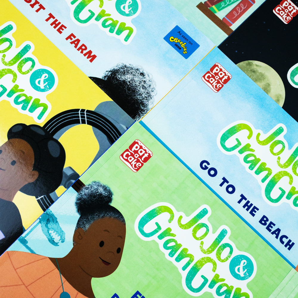 Jojo & Gran Gran Collection 6 Books Set By Pat-a-Cake ( Find a Dinosau ...