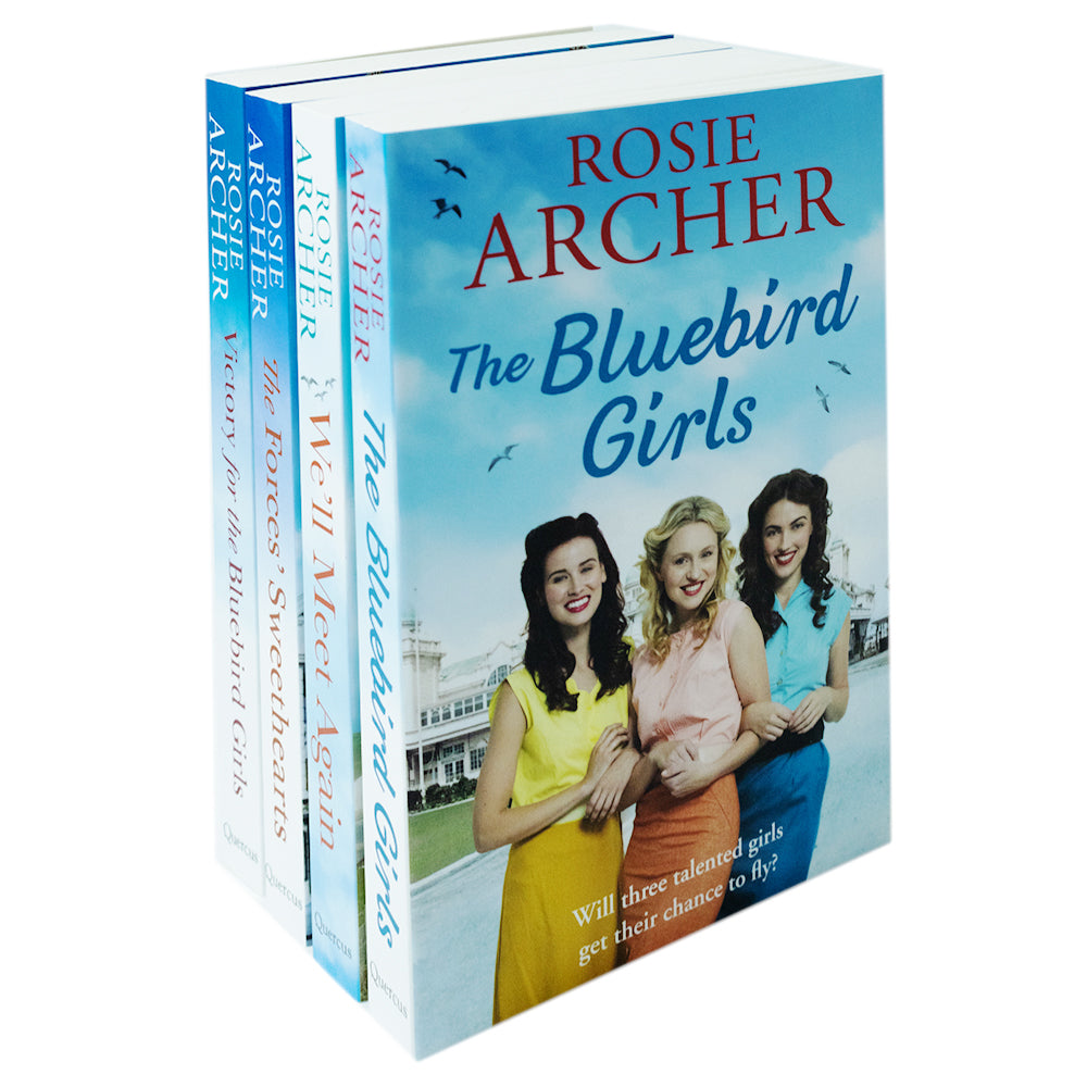 Rosie Archer The Bluebird Girls Collection 4 Books Set (We'll Meet Aga ...