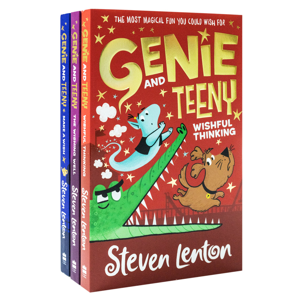 Genie and Teeny Series 3 Books Collection Set By Steven Lenton ...