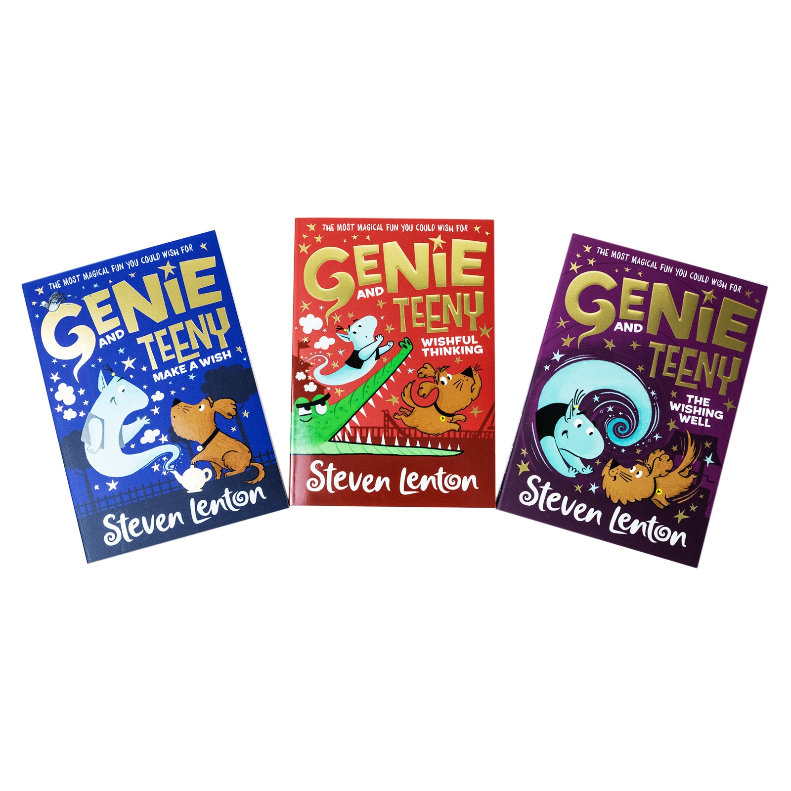 Genie and Teeny Series 3 Books Collection Set By Steven Lenton ...