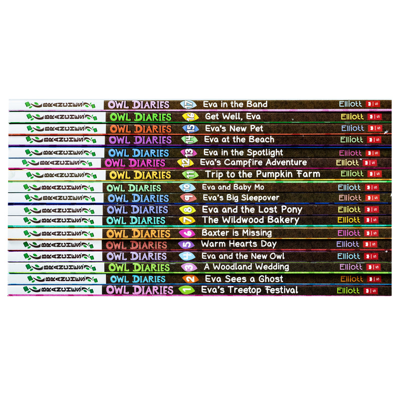 Owl Diaries Collection 1-17 Books Set By Rebecca Elliott – Lowplex