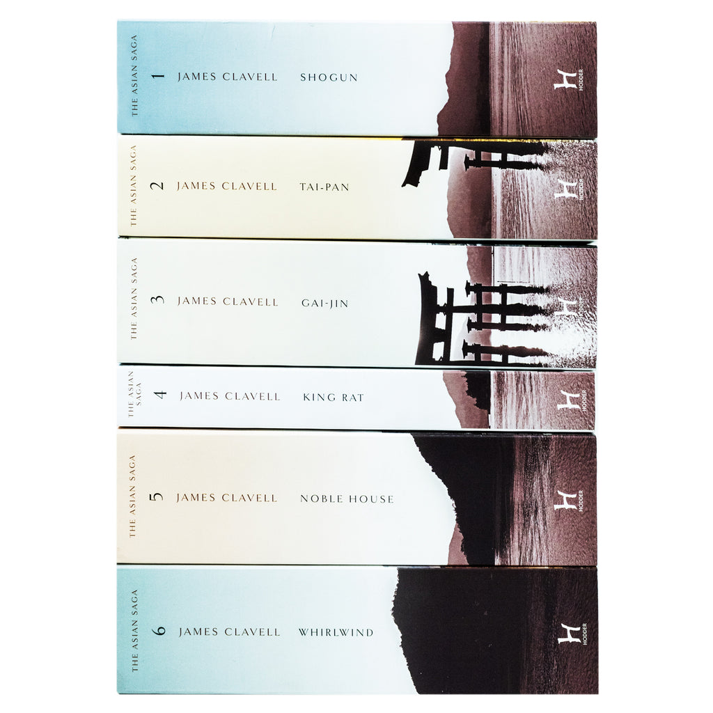 James Clavell Paperback Series - 6 Books (Shogun, Tai-Pan, Gai-Jin ...