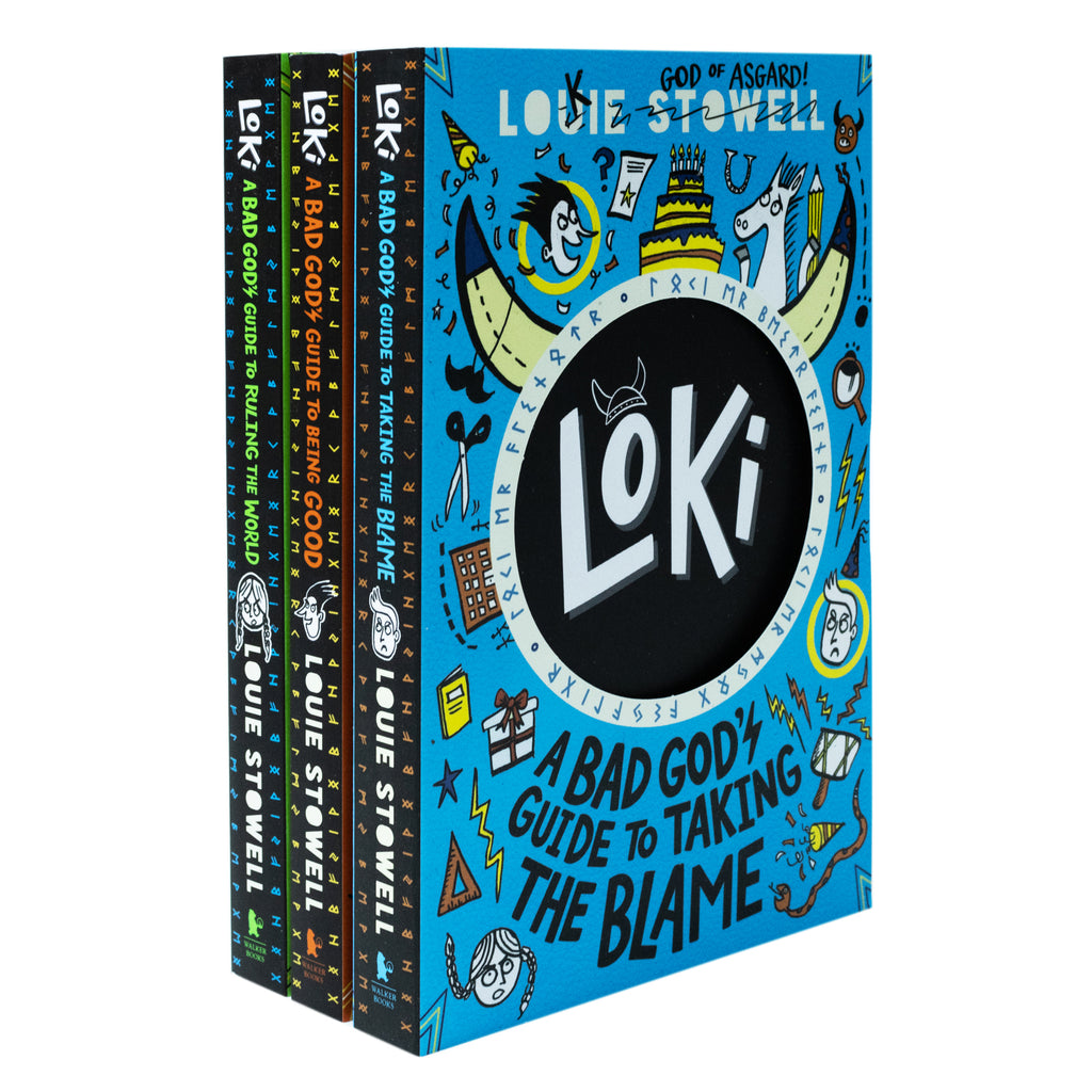 Loki: A Bad Gods Guide Series By Louie Stowell 3 Books Collection Set ...