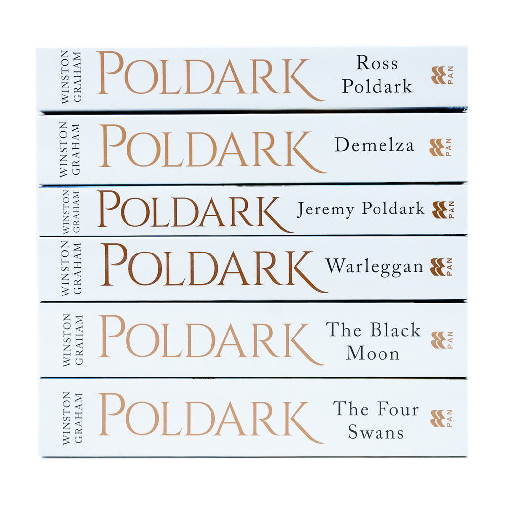 Winston Graham Poldark Series 6 Books Collection Set Books 1 to 6 ...