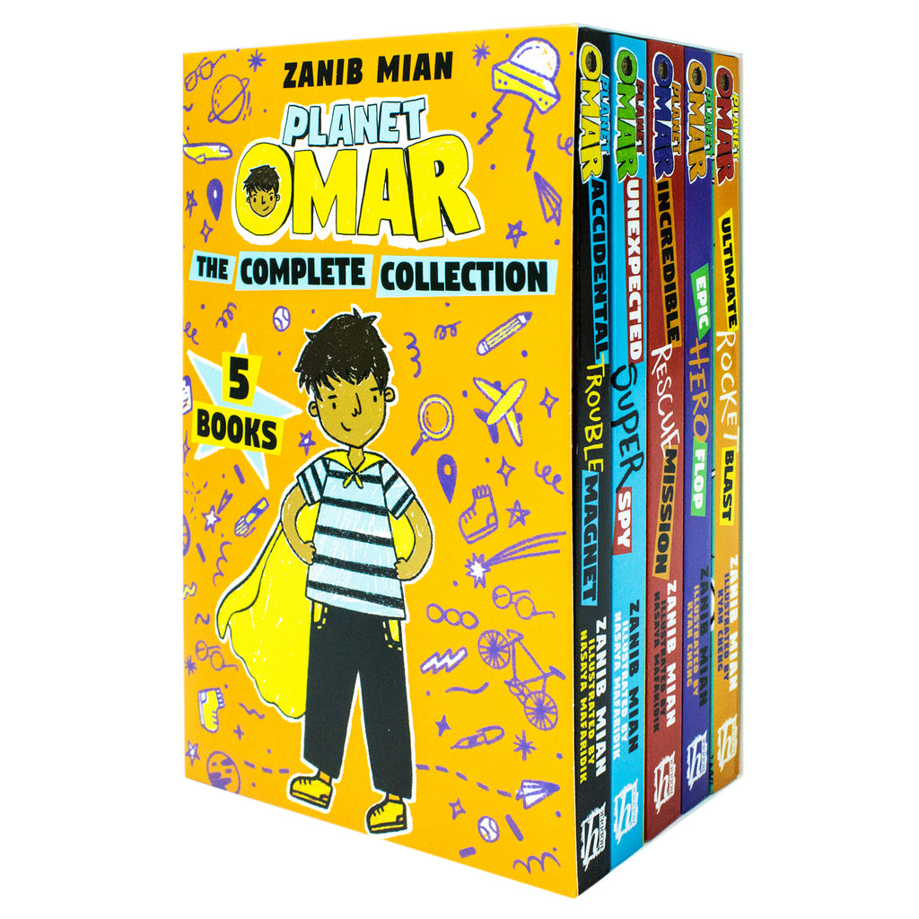 Planet Omar 5 Books Box Set By Zanib Mian – Lowplex Books