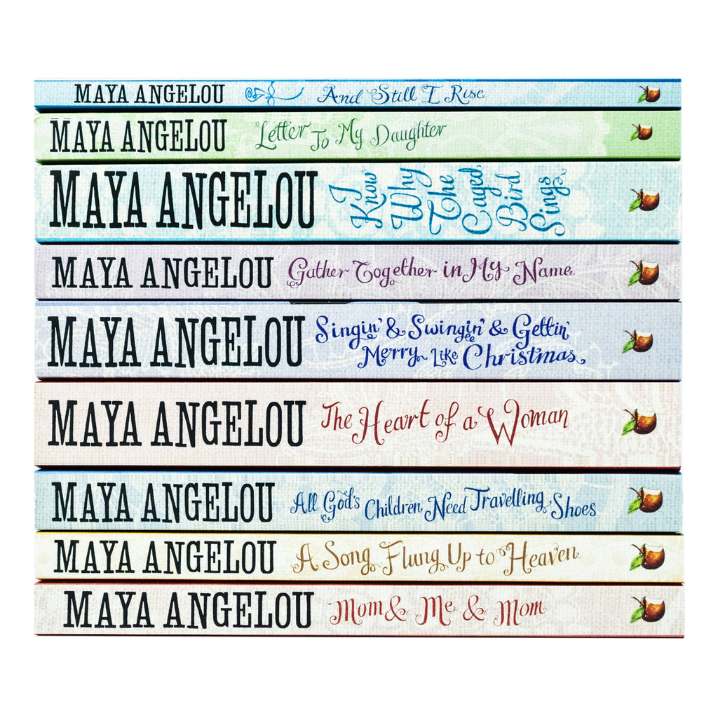 Maya Angelou 9 Books Collection Set (And Still I Rise,Mom and Me and M ...