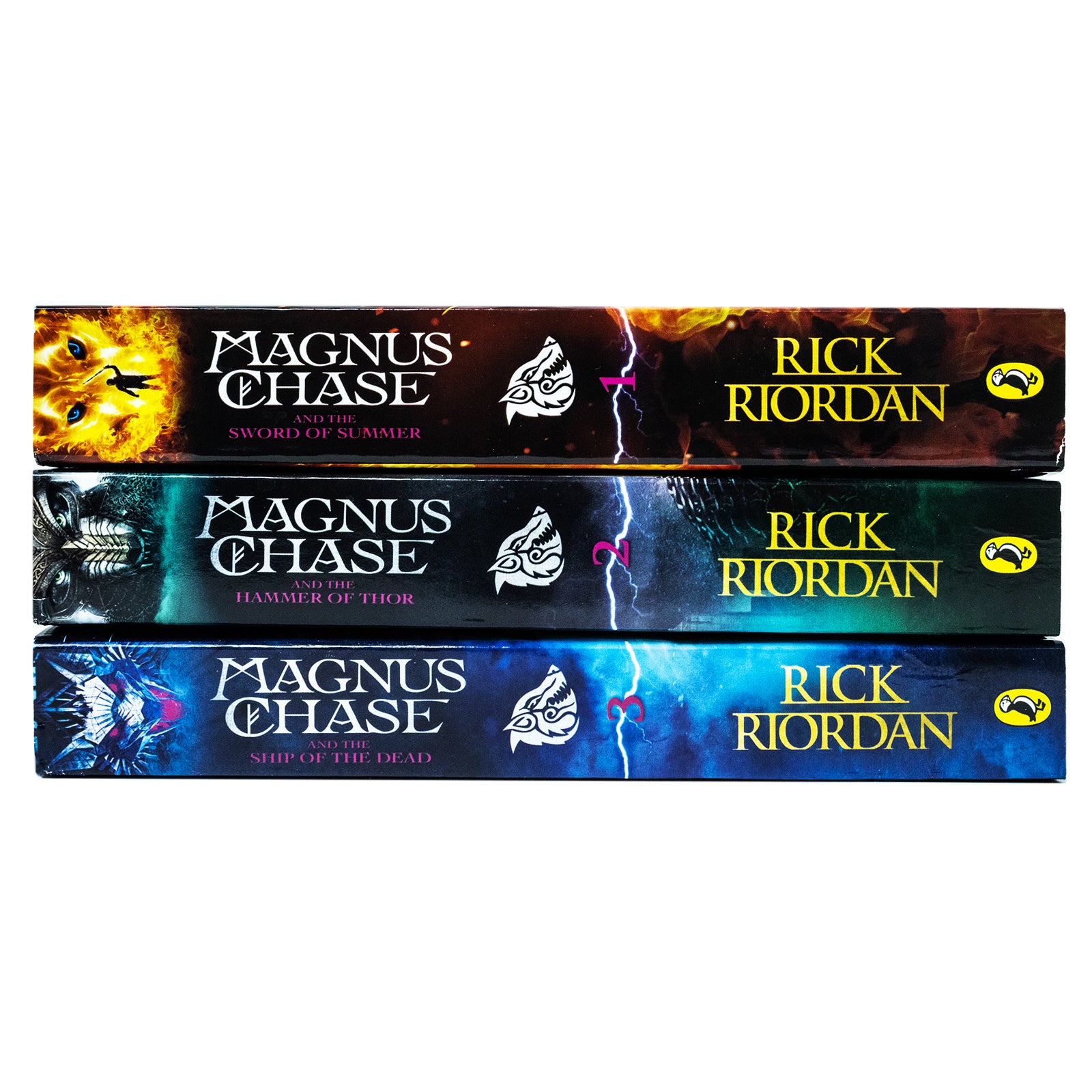 Magnus Chase 3 Books Collection by Rick Riordan in Paperback – Lowplex ...