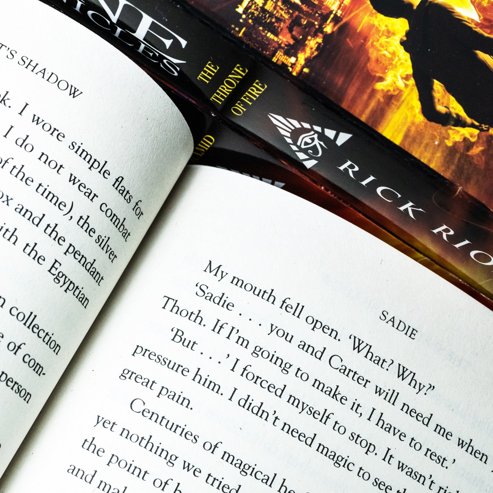 The Kane Chronicles Collection Rick Riordan 3 Books Set Red Pyramid,Th ...