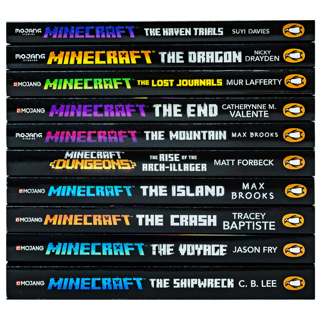 An Official Minecraft Novels 10 Books Collection – Lowplex Books