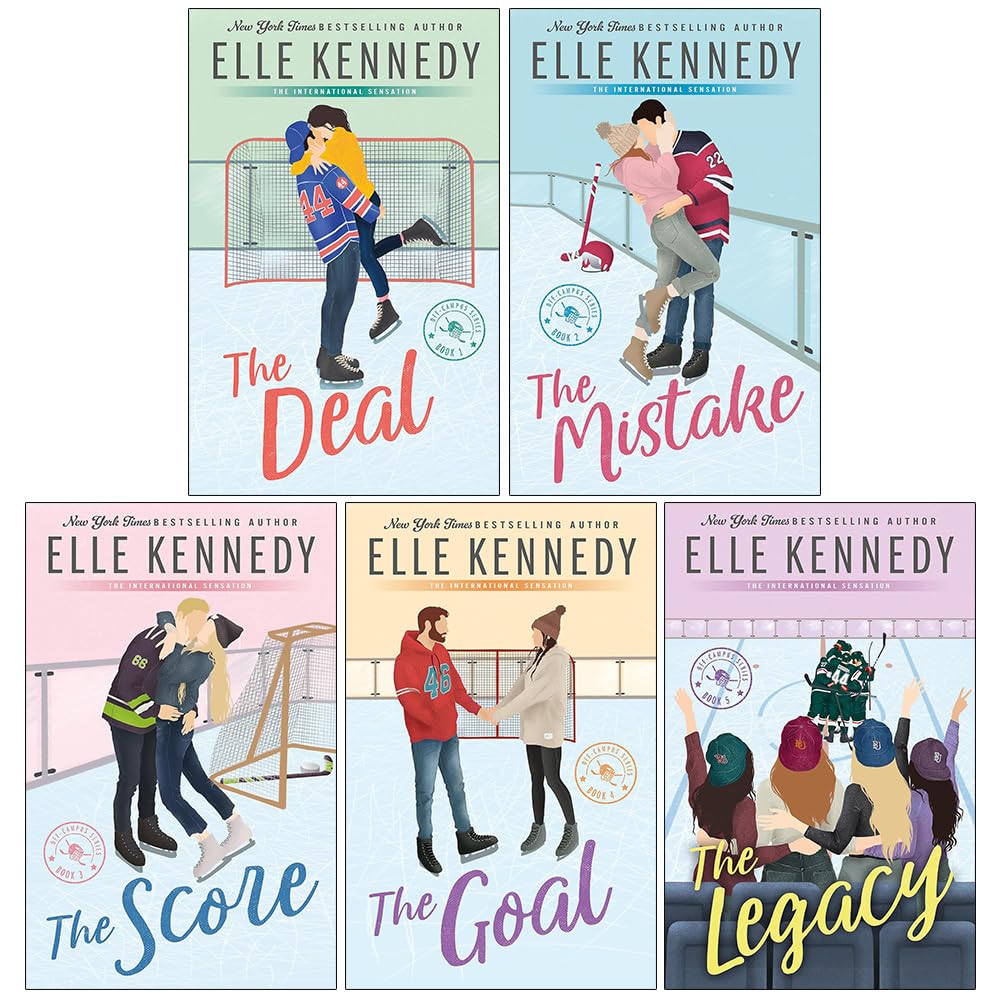Elle Kennedy Off Campus Series 5 Books Collection Set The Deal Mista