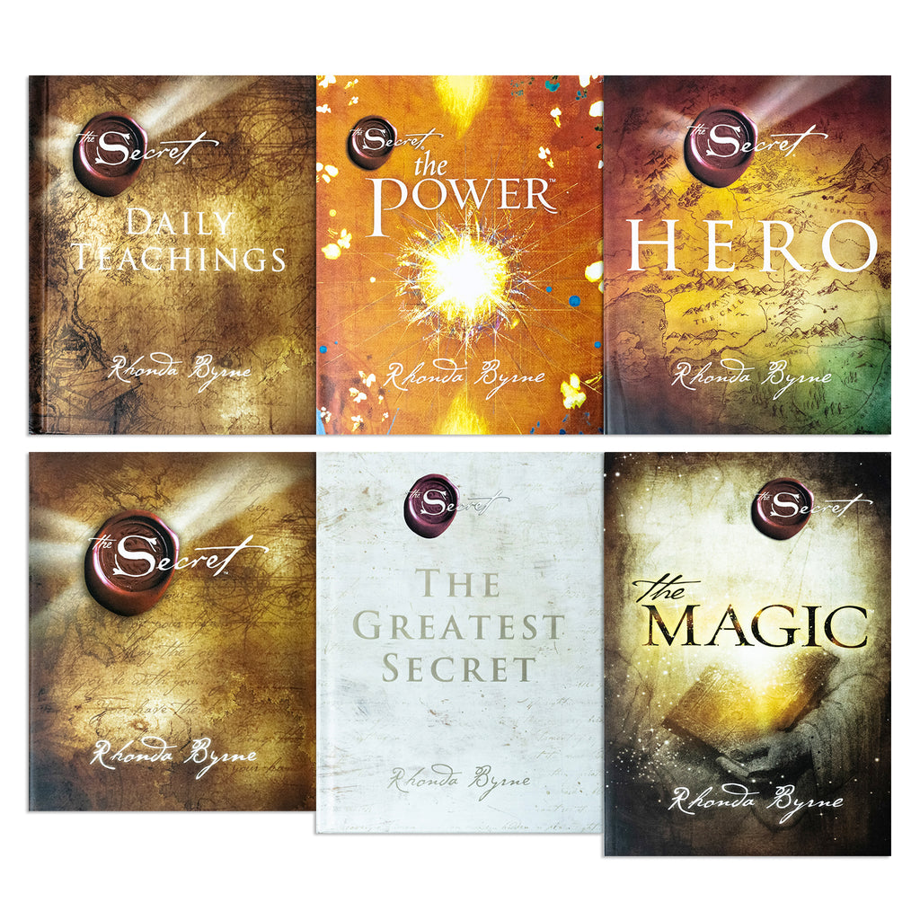 Rhonda Byrne The Secret Series 6 Books Collection – Lowplex Books