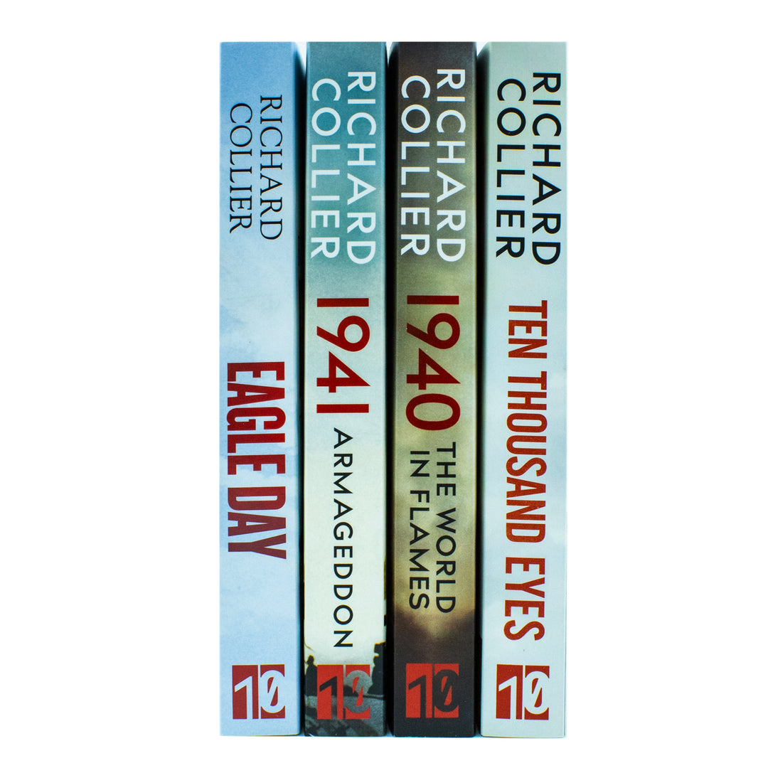 Richard Collier Collection 4 Books Set (1940 The World in Flames, 1941 ...